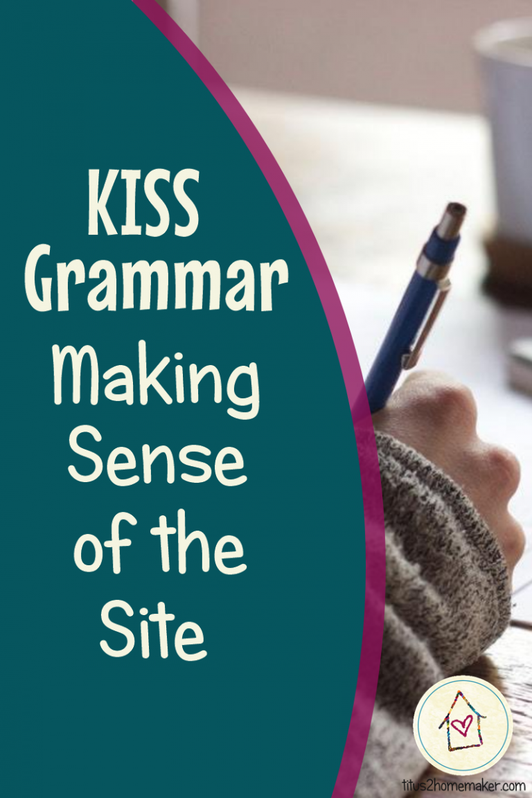 KISS Grammar: Making Sense of the Site