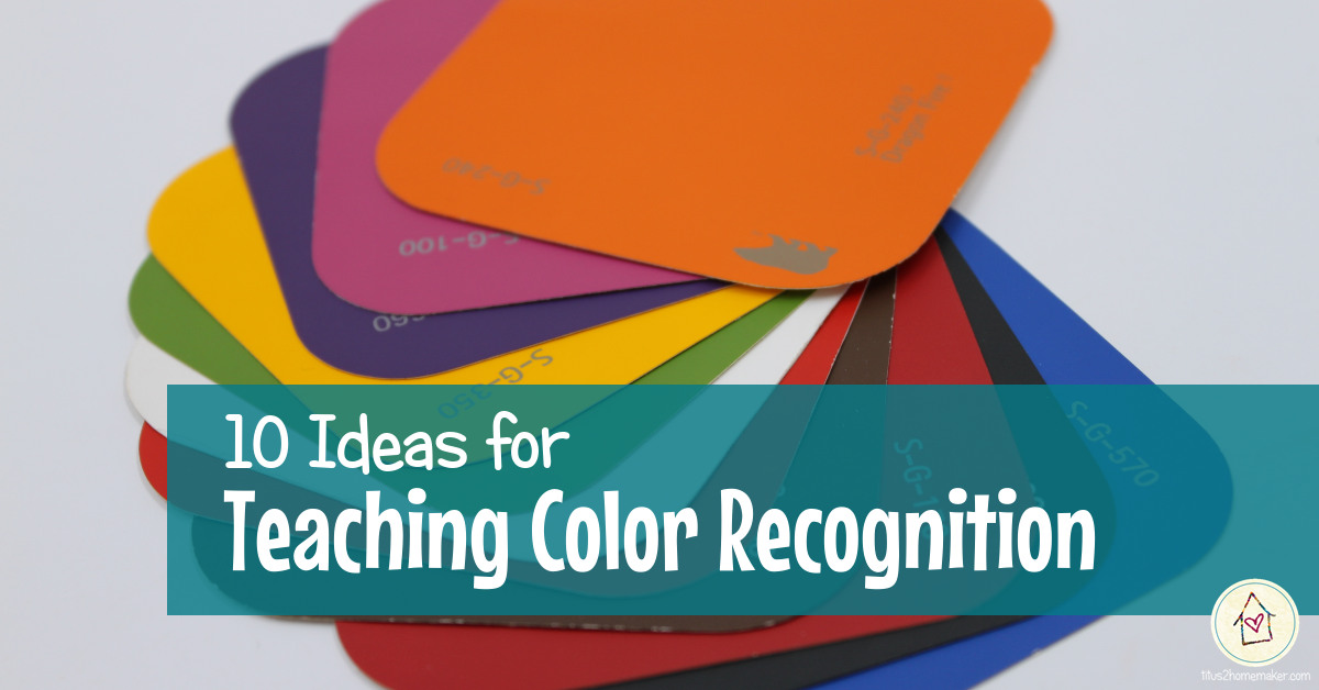 10 Easy Ideas for Teaching Colors to Toddlers & Preschoolers