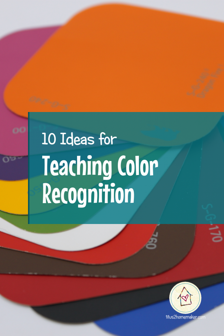 10 Easy Ideas for Teaching Colors to Toddlers & Preschoolers
