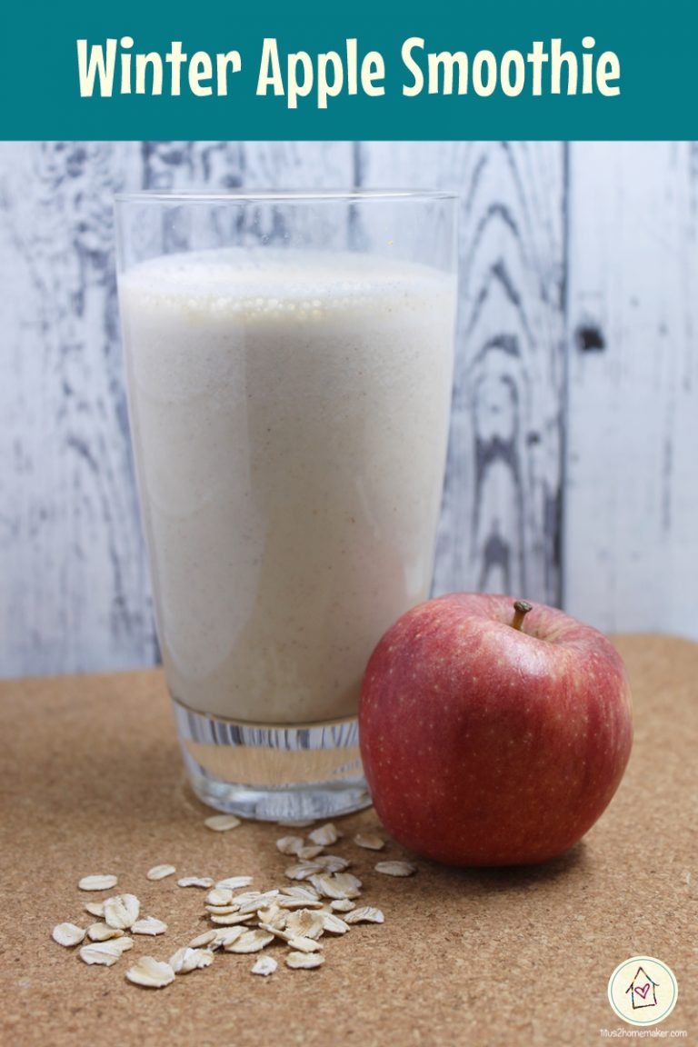 Warm & Creamy Winter Apple Smoothie for Cold Mornings