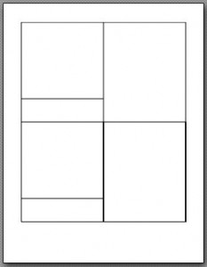 Montessori 3-Part Cards Template