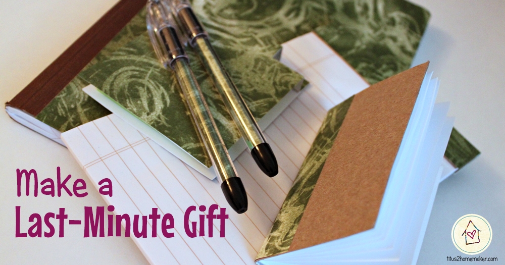 Tutorial for a Last-Minute Gift