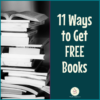 11 Ways to Get Free Books