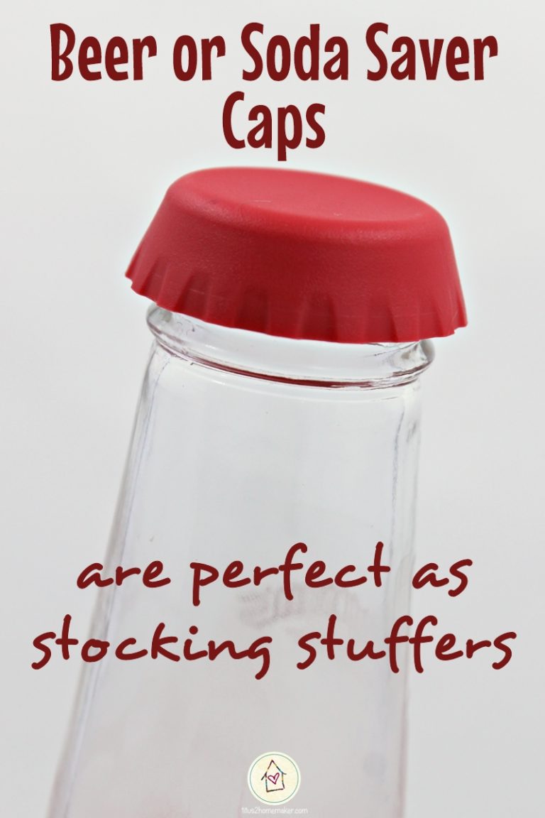 Beer or Soda Saver Caps {review}