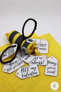 Bee My Valentine - Honey-Friendly Valentine {tutorial}