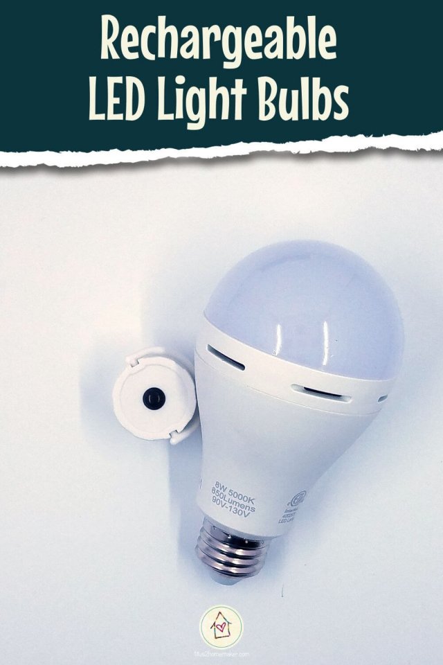 Rechargeable LED Light Bulbs: Be Prepared When the Power Goes Out