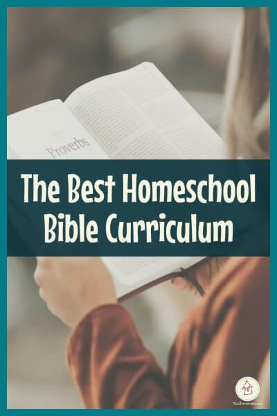 The Simplest, Best Bible Curriculum for Homeschool Families