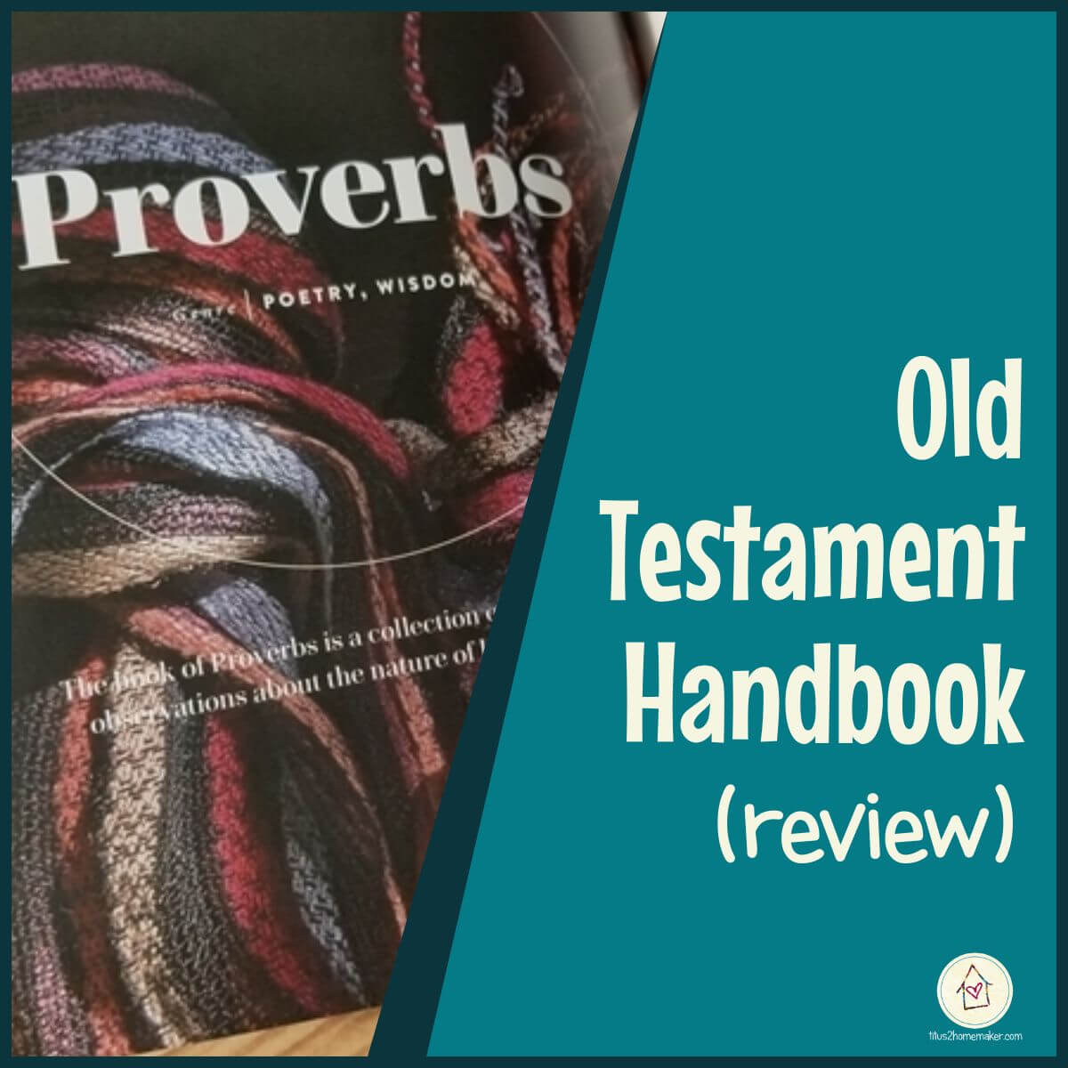 The Old Testament Bible Handbook from Lifeway {review}