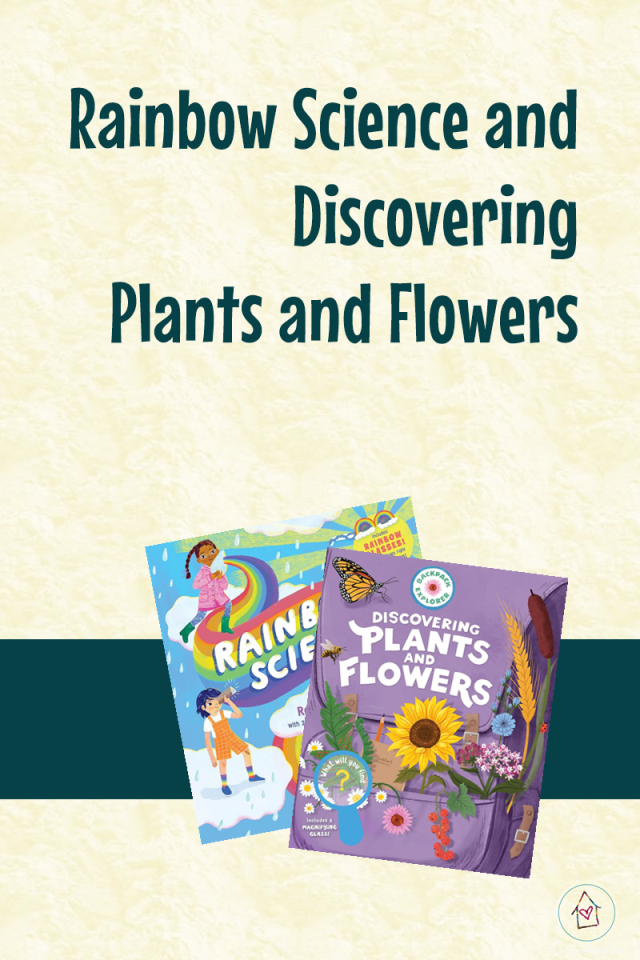 Rainbow Science and Discovering Plants and Flowers {review}